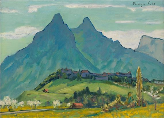 Francois Gos | Gruyères au printemps | MutualArt