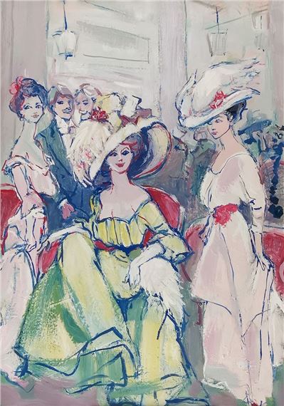 Louis Bonamici | Personnages féminins | MutualArt