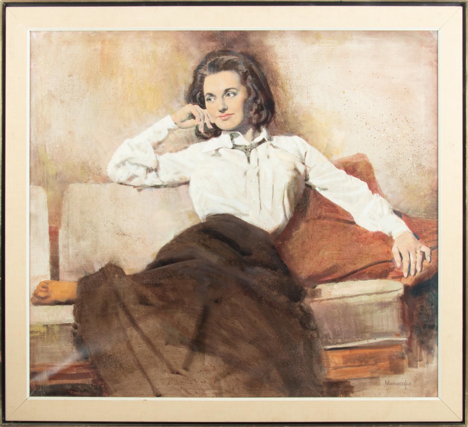 Joseph Maniscalco | RECLINING FEMALE | MutualArt