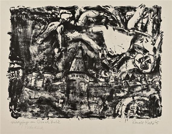 Ronald Paris | Huldigung an Isaak Babel (1965) | MutualArt