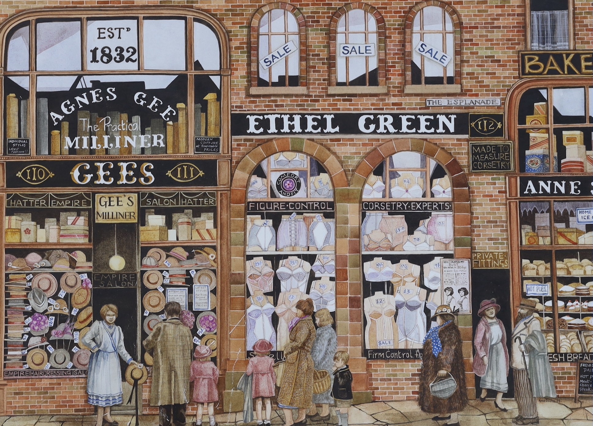 Anne Davies | 'Ethel Green' | MutualArt