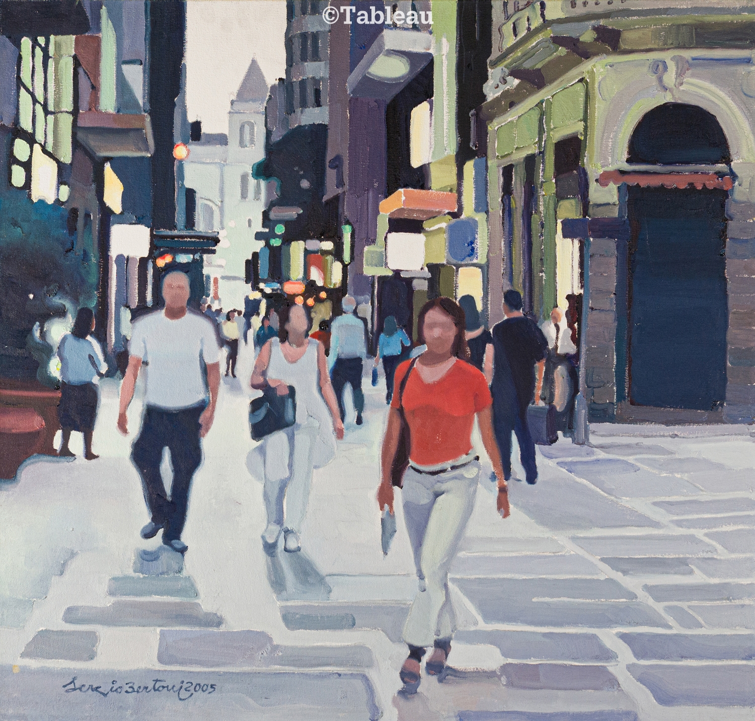 Sergio Bertoni | Centro de São Paulo (2005) | MutualArt