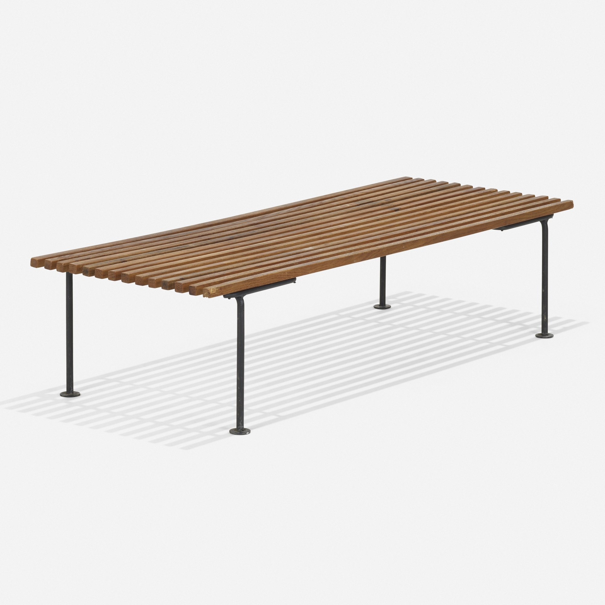 Harry Weese | Baldry slat bench (Circa 1955) | MutualArt