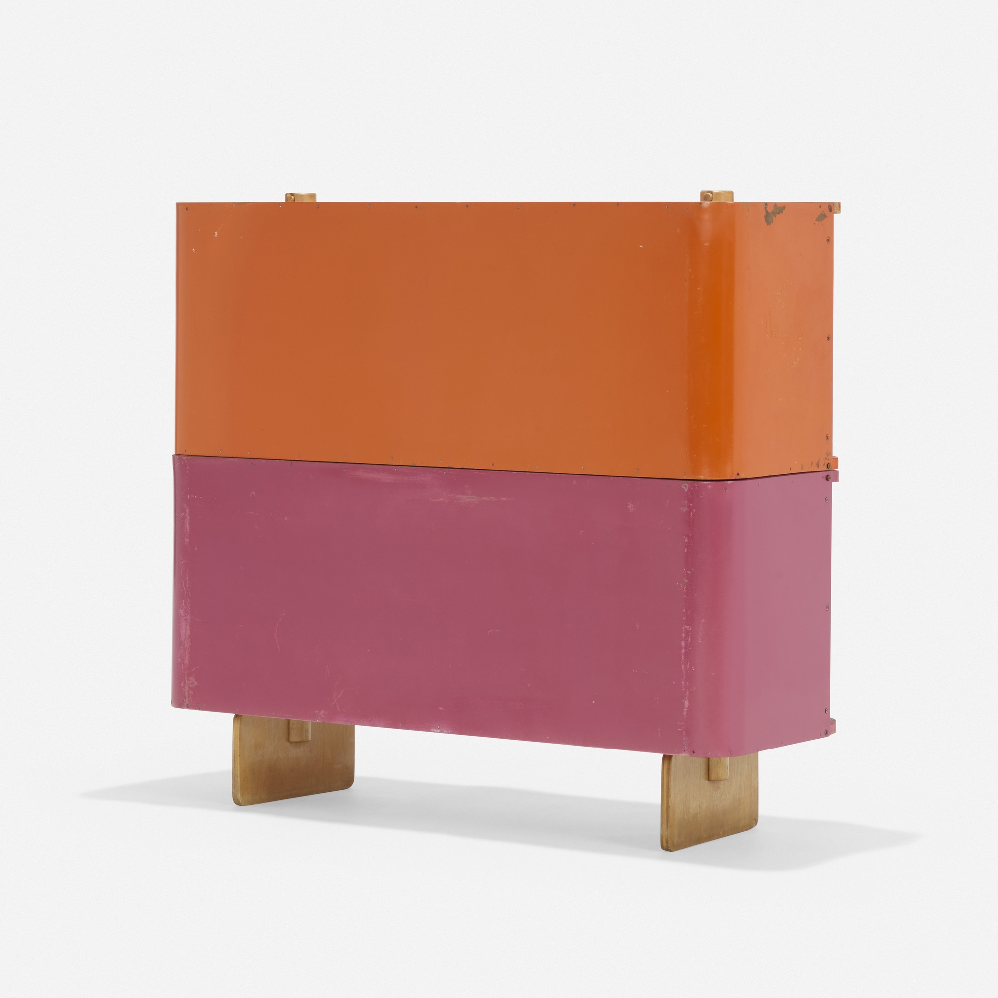 Henry Peter Glass | Swingline bookcase (1952) | MutualArt