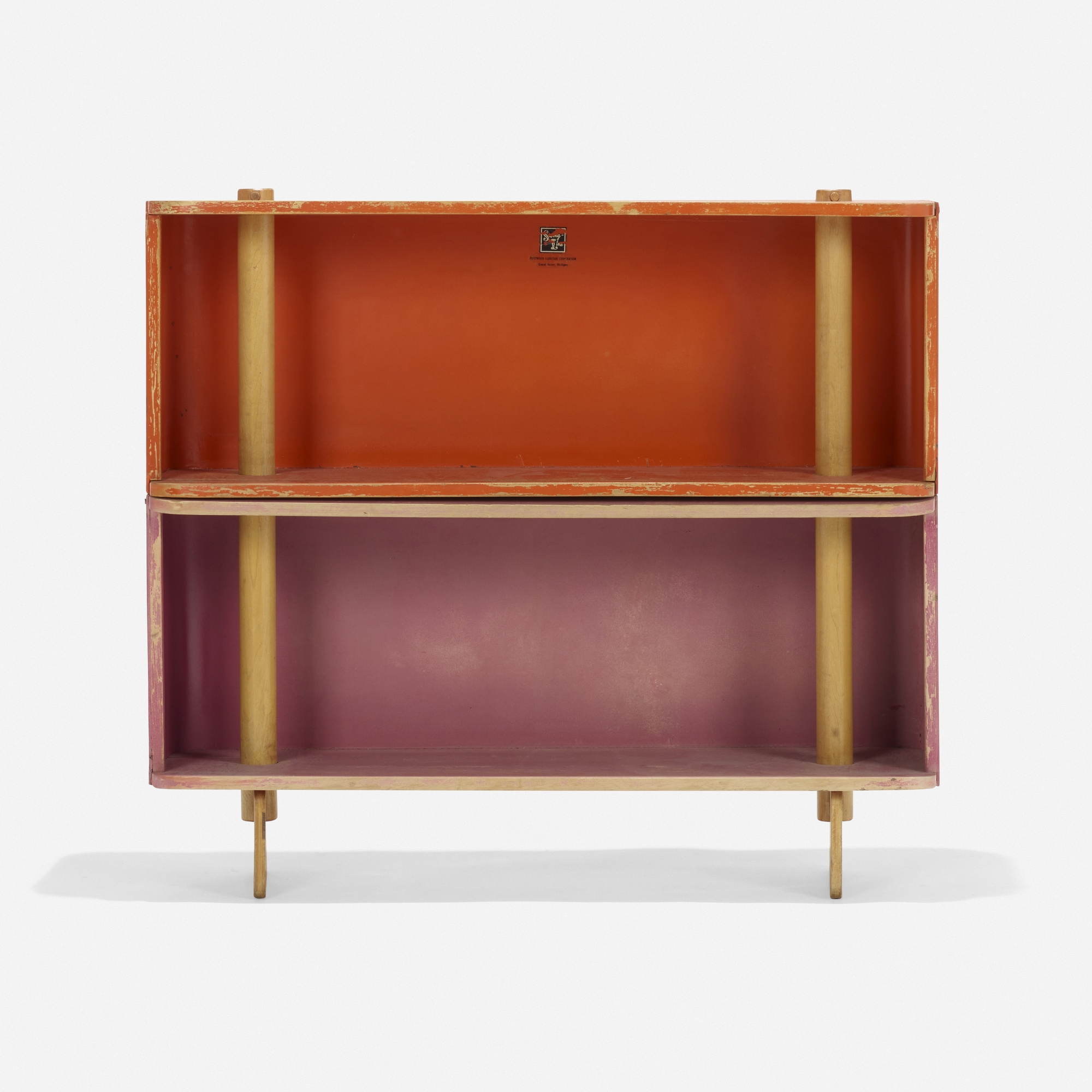 Henry Peter Glass | Swingline bookcase (1952) | MutualArt