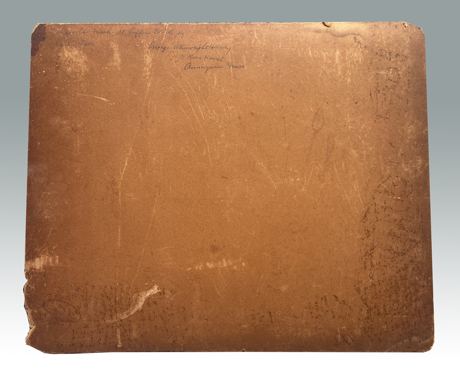 George W. Harvey | ''Across the Marsh at Coffin's Beach (1909) | MutualArt