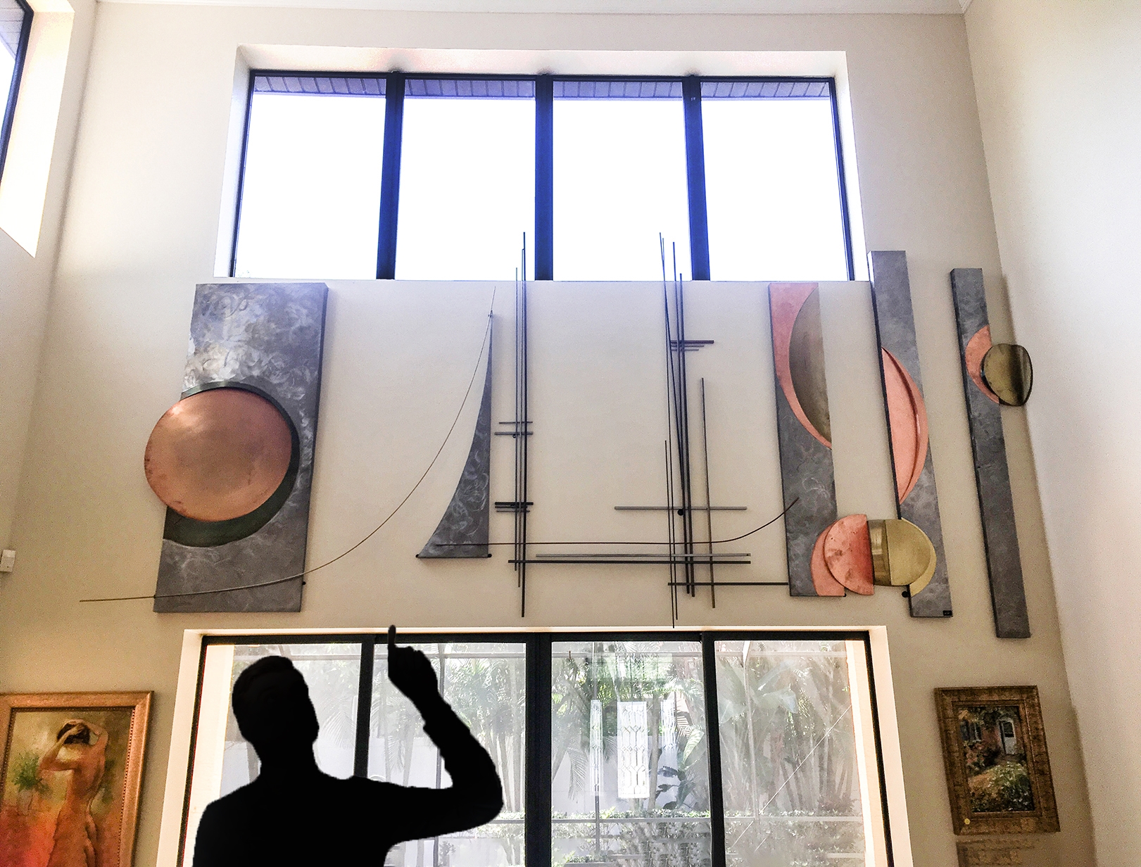 VICKY RANDALL | Impressive wall mounted multi piece art installation ...