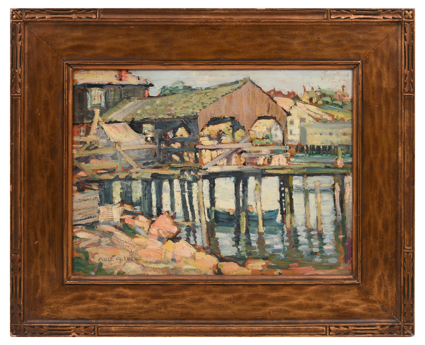 Alice G. Locke | Fisherman's Wharf | MutualArt