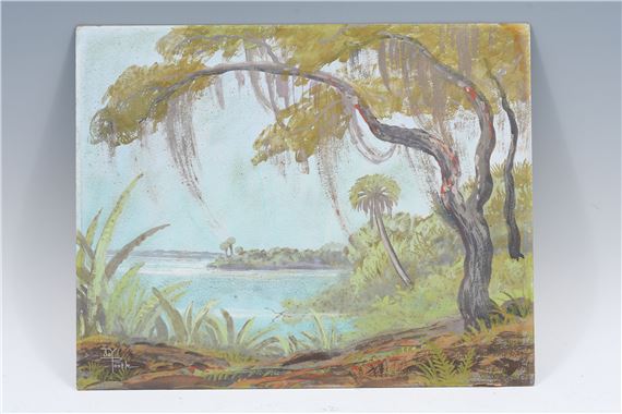 Katherine Joy Postle | ''Live Oaks | MutualArt