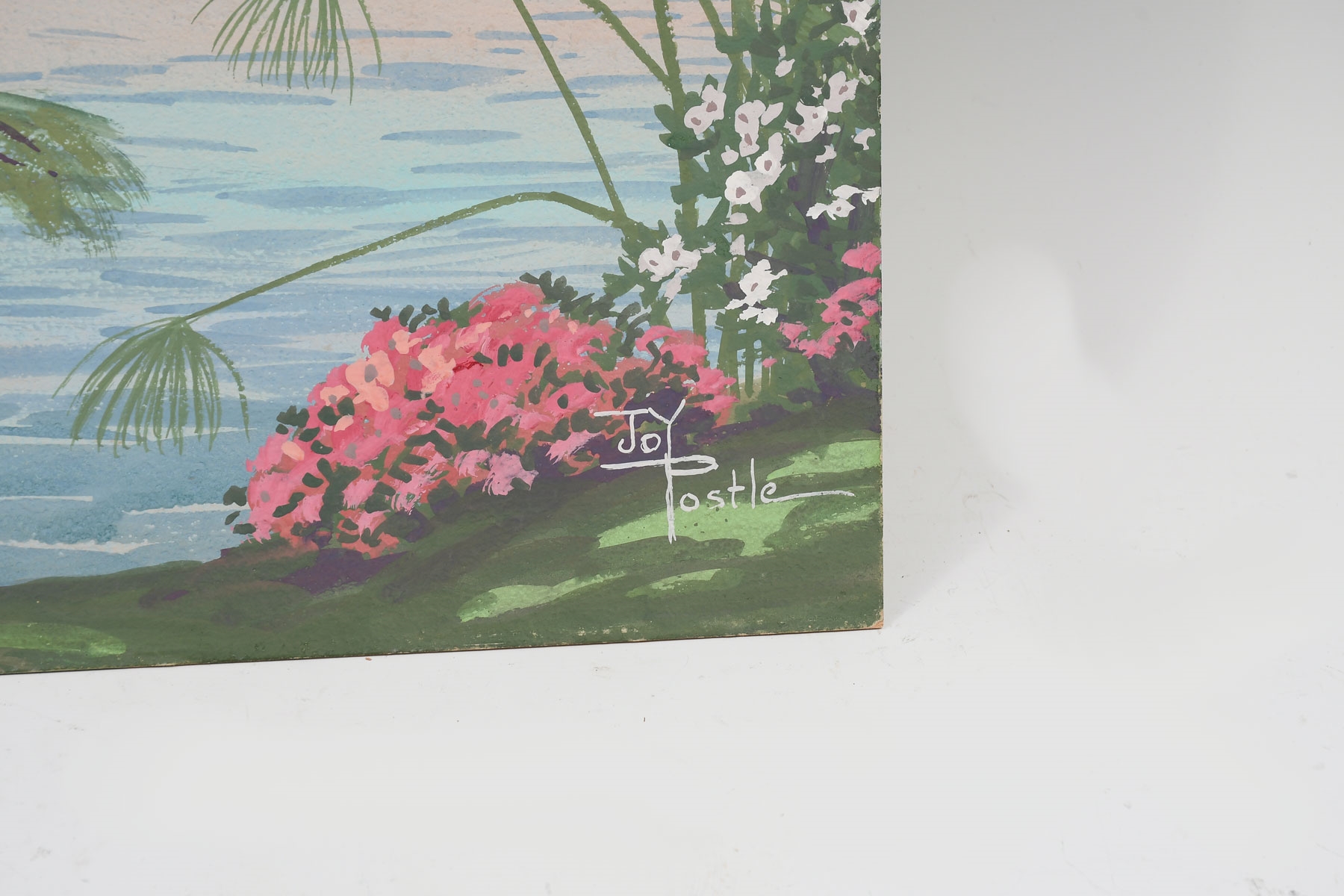 Katherine Joy Postle | ''Cyprus and Azaleas in a Florida Park'' | MutualArt