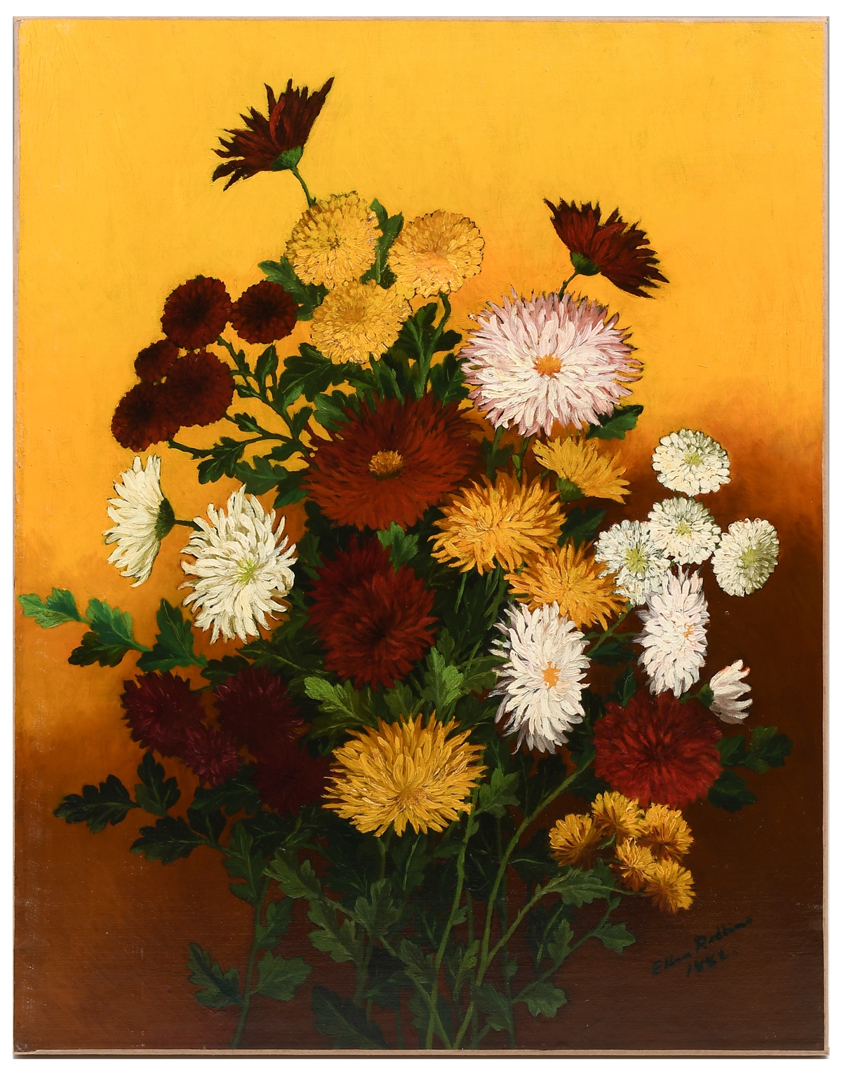 Ellen Robbins | Mums (1882) | MutualArt