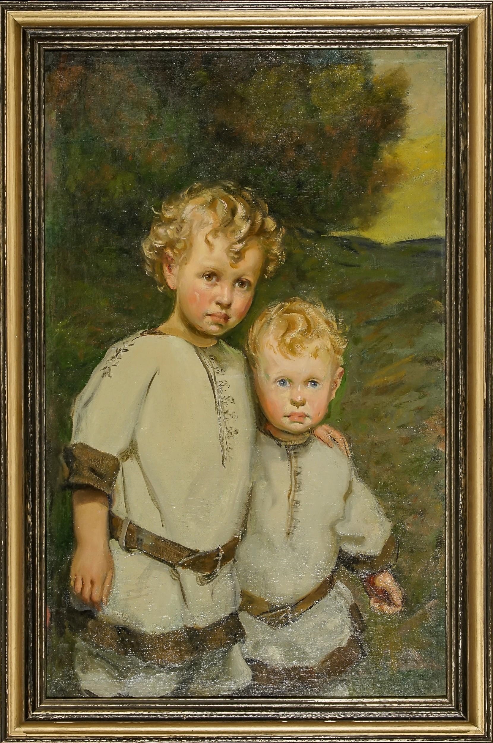 William Cushing Loring | Double Portrait of Stephan-Doushan and Stephan ...