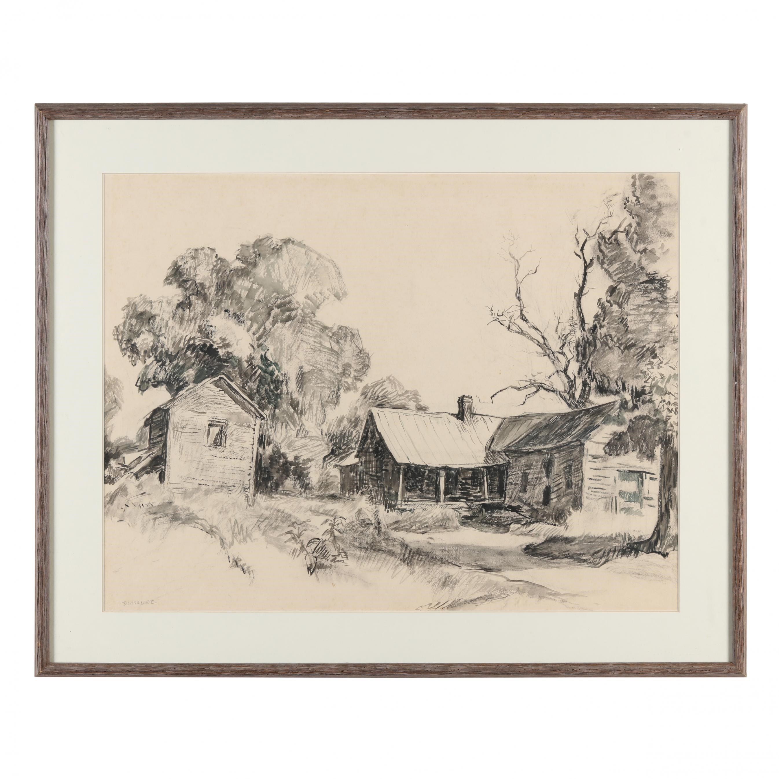 Sarah Blakeslee | An Old Farmhouse | MutualArt