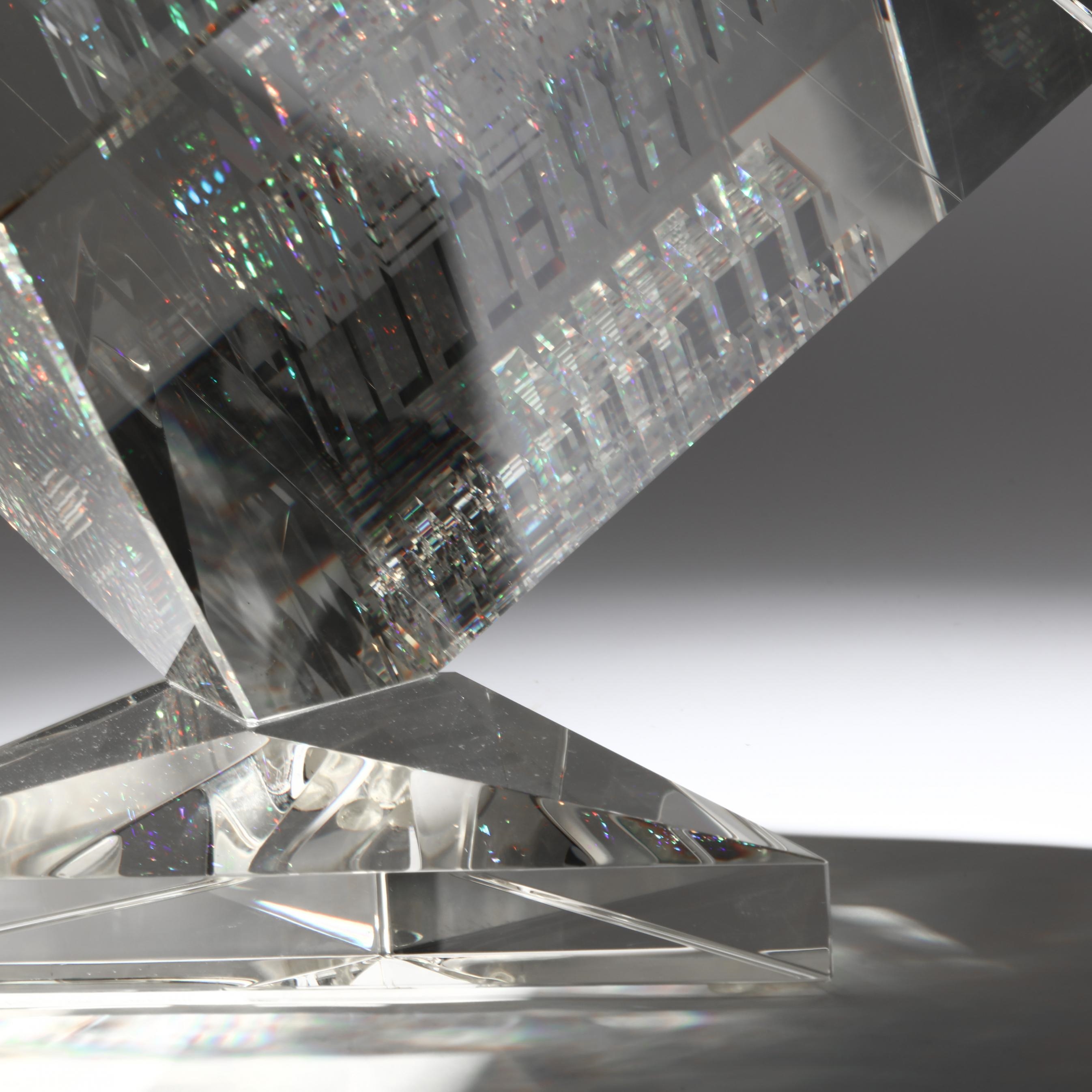 Jon Kuhn | Miesian Splendor Large Cube Sculpture (1993) | MutualArt