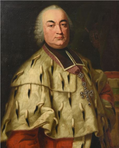 Continental School, 19th Century | Portrait of a nobleman priest ...