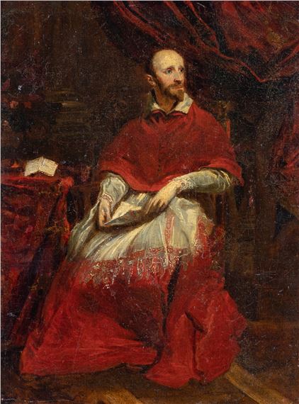 Anthony van Dyck | Portrait of Cardinal Guido Bentivoglio | MutualArt