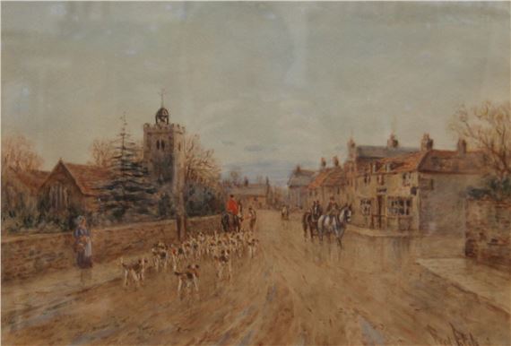 Fred Fitch | Hunting Scenes | MutualArt