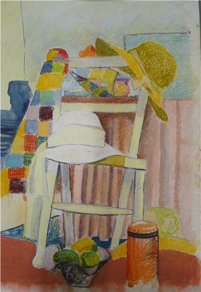 Michael Haswell | a watercolour and two pastel studies | MutualArt