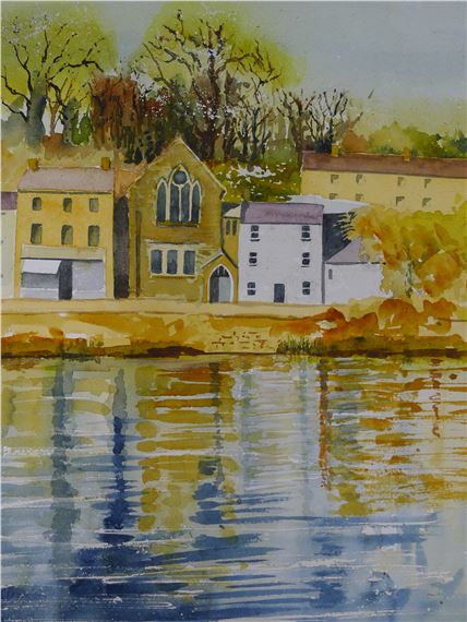 Michael Haswell | a watercolour and two pastel studies | MutualArt