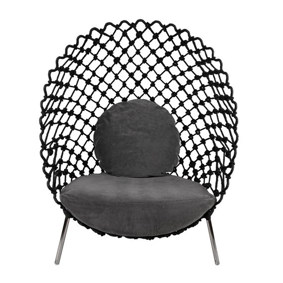 Kenneth Cobonpue | A 'Dragnet' indoor lounge chair | MutualArt