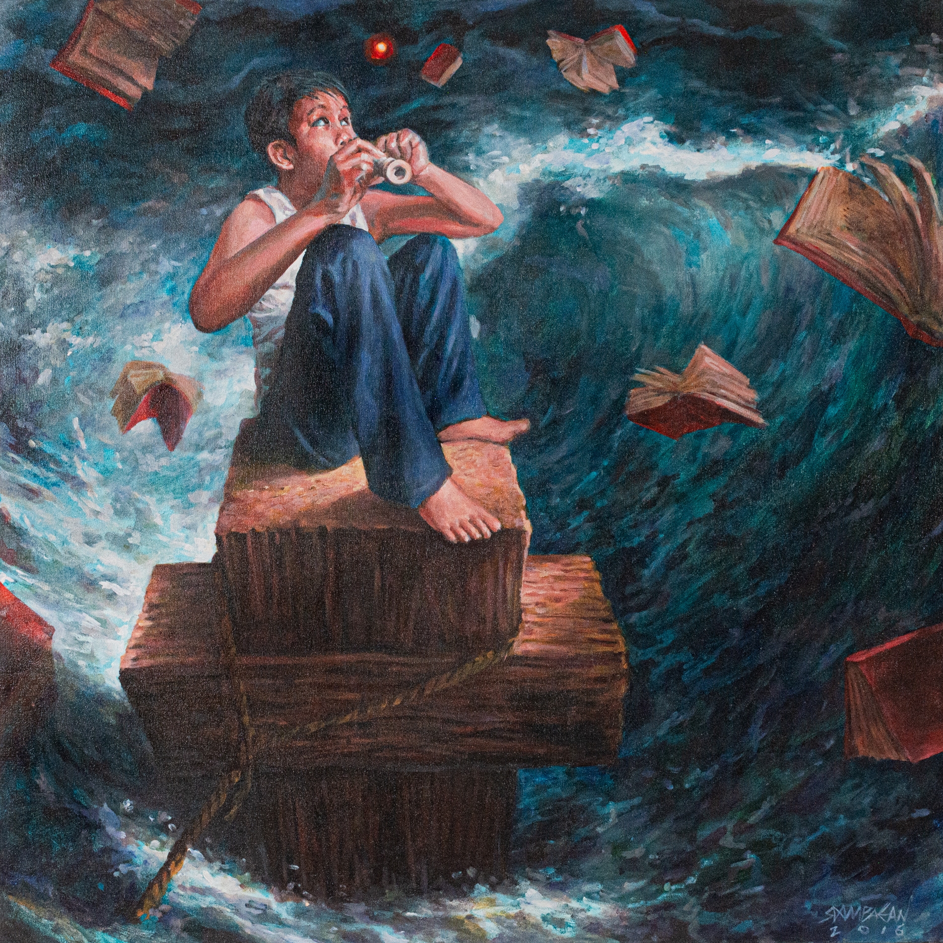 Ricky Ambagan | I Am Not Afraid (2016) | MutualArt