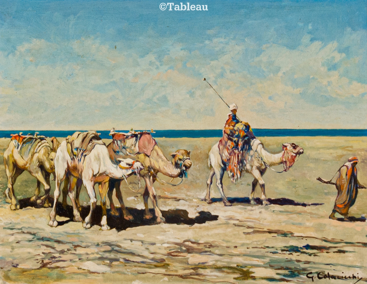 Giovanni Colacicchi | Árabes | MutualArt