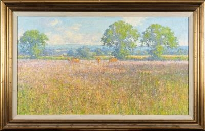 Gregory Davies | 'Grass Rythms'; A Summer Landscape | MutualArt
