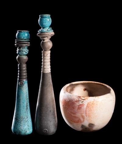 John Bedding | Vase, raku | MutualArt