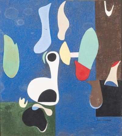 William Lyons-Wilson | Still Life with White Gourd and Blue Stocking ...