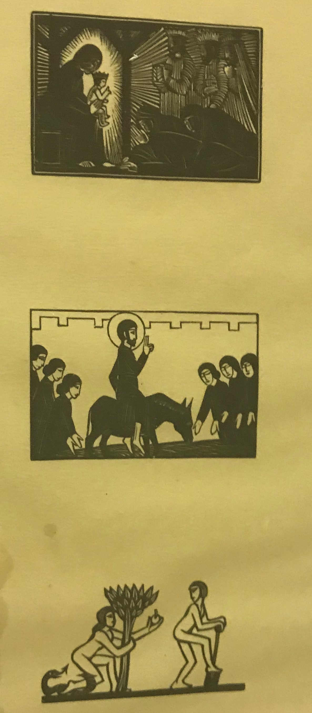 Eric Gill | Epiphany Palm Sunday and Adam and Eve | MutualArt