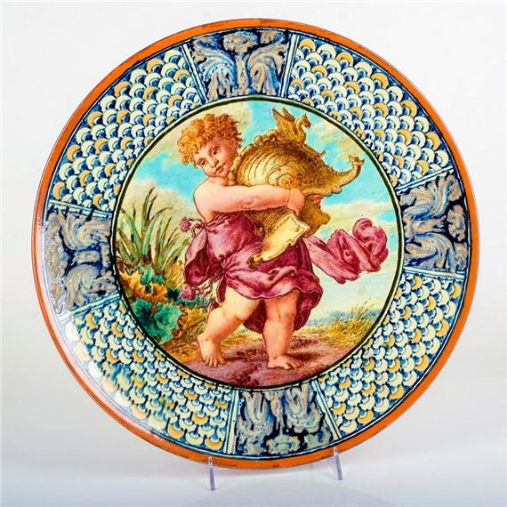 George Woolliscroft Rhead | LARGE CHARGER (Circa 1880s) | MutualArt