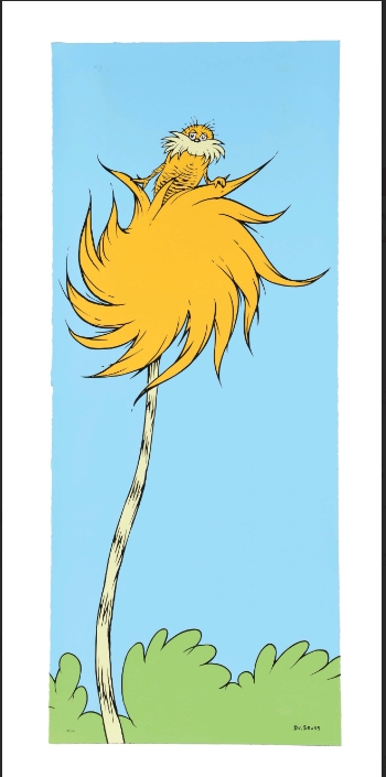Dr. Seuss | EARTH-FRIENDLY LORAX - ORANGE (2008) | MutualArt