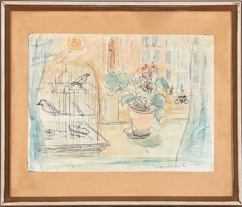 John Christensen | Søndag (Circa 1934) | MutualArt