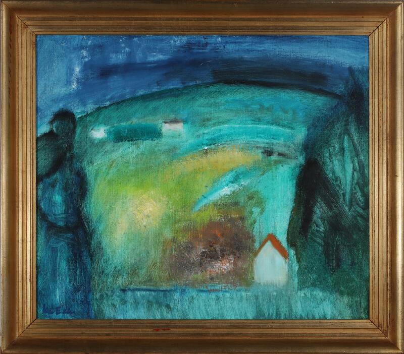 Kai E. Christensen | Landscape with figures | MutualArt