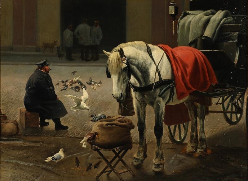 Simon Simonsen | Fra Banegaarden (1890) | MutualArt