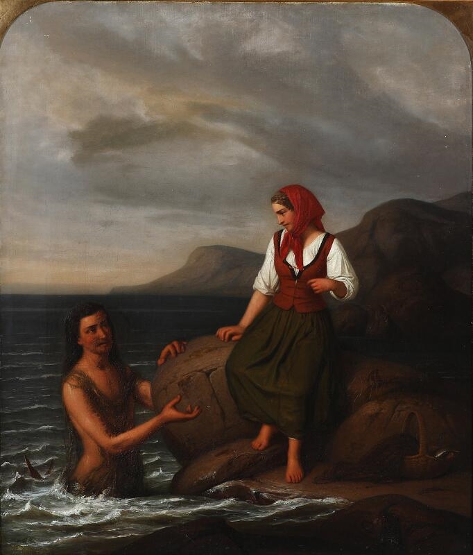 Otto Ludvig Edvard Lehmann | Agnete og Havmanden | MutualArt