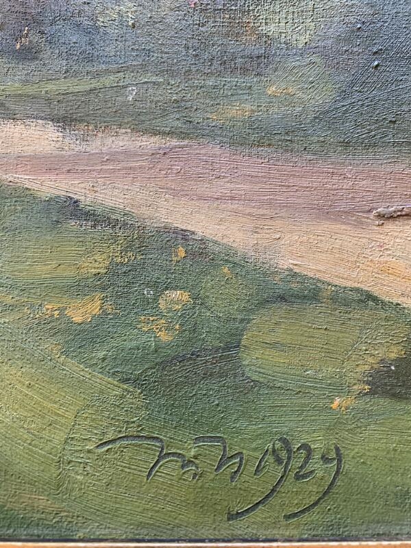 Max Nathan | Landscae with house (1929) | MutualArt