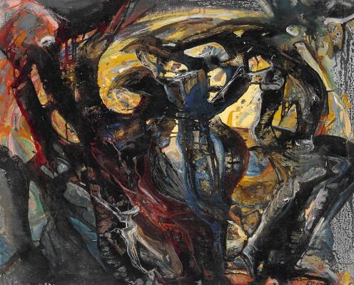 Pierre Wemaëre | “Noctambulesque” (Night owl) | MutualArt