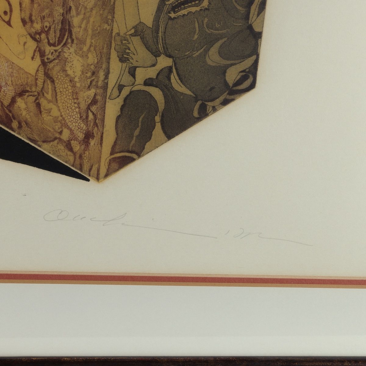 Ouchi Makoto | Cube Etching | MutualArt