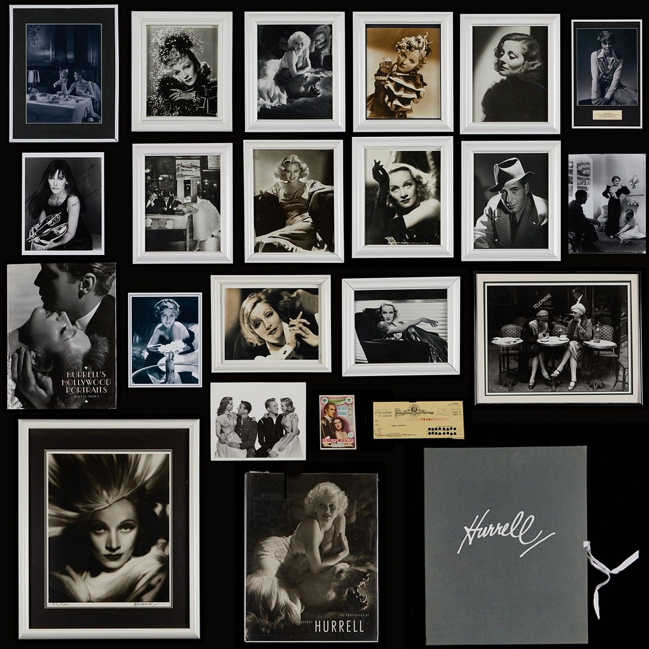 George Hurrell | Celebrities and models such as Humphrey Bogart ...