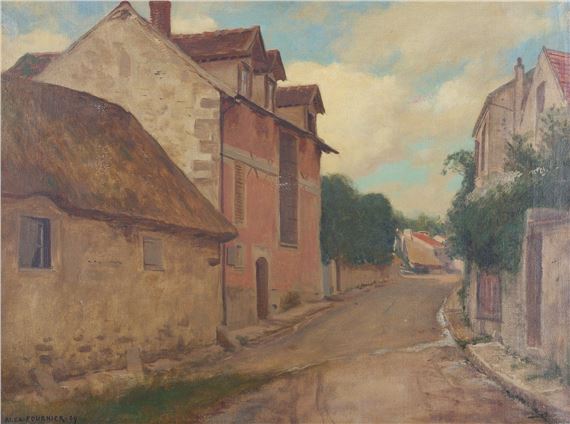 Alexis Fournier | Rue Daubigny (1899) | MutualArt