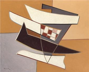 Alberto Magnelli | Volumes (1959) | MutualArt