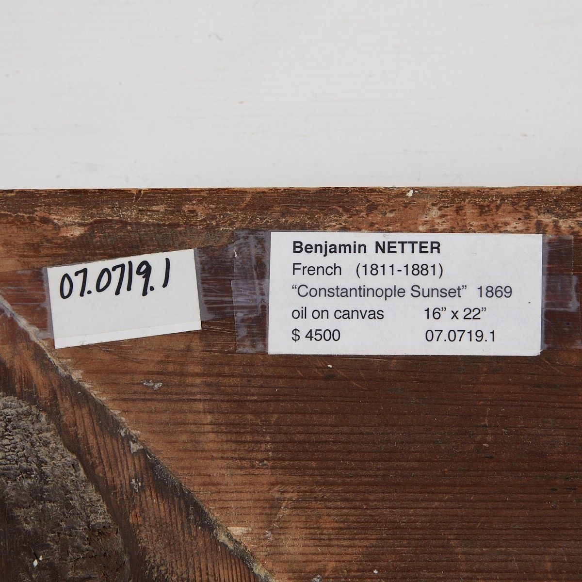 Benjamin Netter | Constantinople Sunset | MutualArt