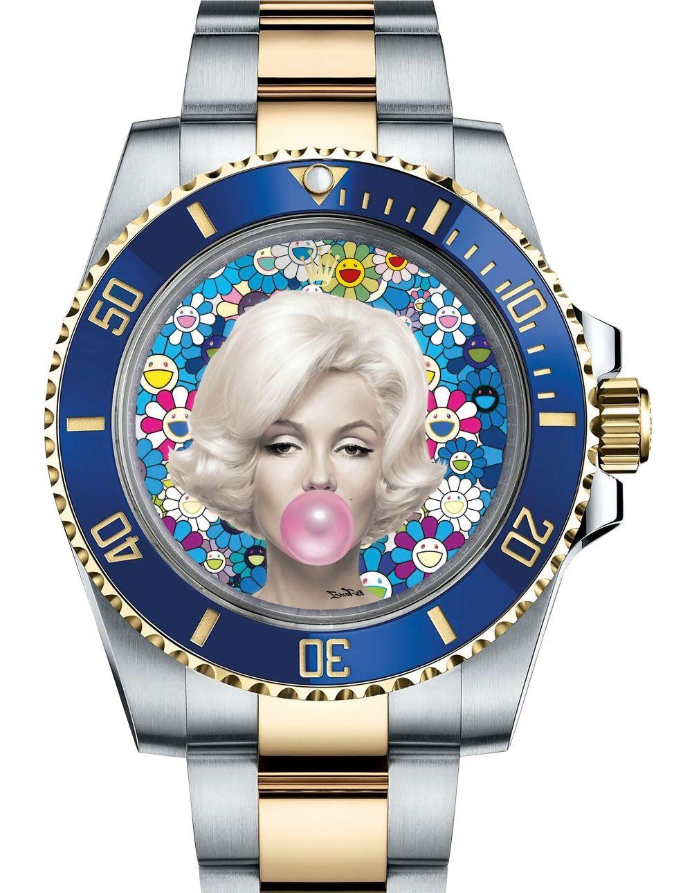 Brain Roy | Rolex Marilyn Balloon Murakami Blue | MutualArt