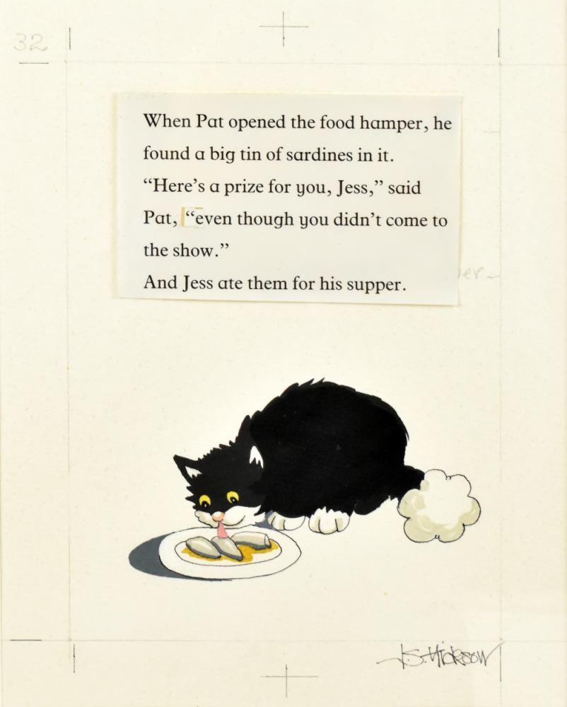 Joan S. Hickson | Postman Pat's cat Jess | MutualArt