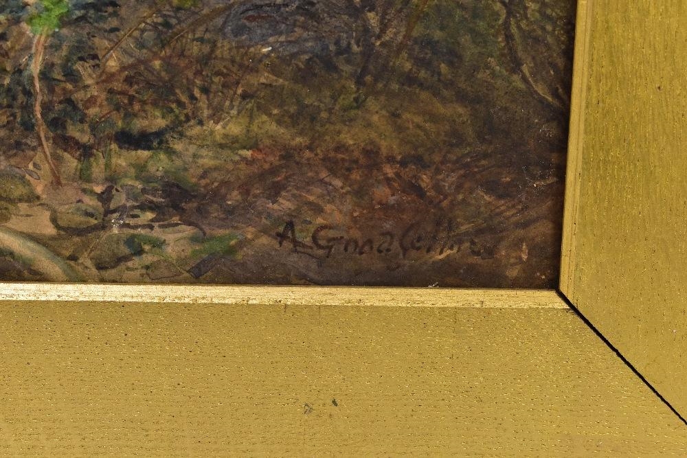 Ian H. Goodfellow | maiden beside farm cottage with waterwheel | MutualArt