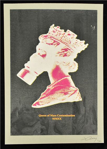 Jimmy Cauty | Queen of Mass Contamination (Positively Negative Edition ...