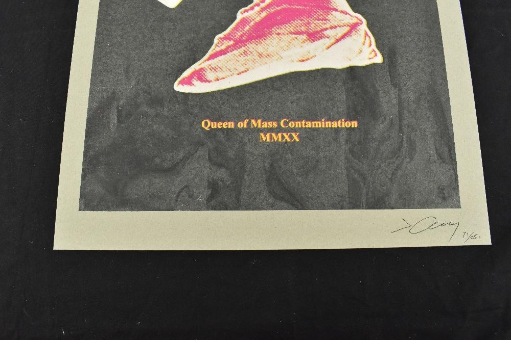 Jimmy Cauty | Queen of Mass Contamination (Positively Negative Edition ...
