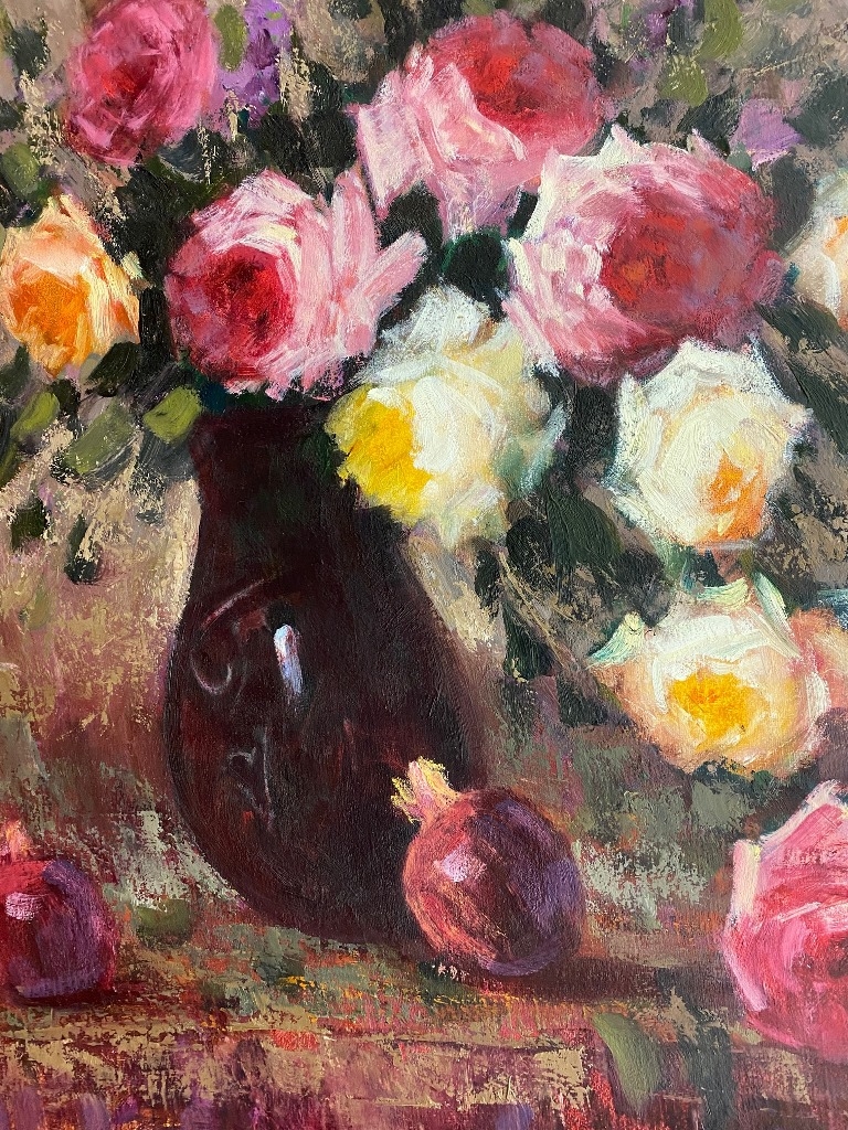 Joan Wood Avant | Cascade of Roses | MutualArt