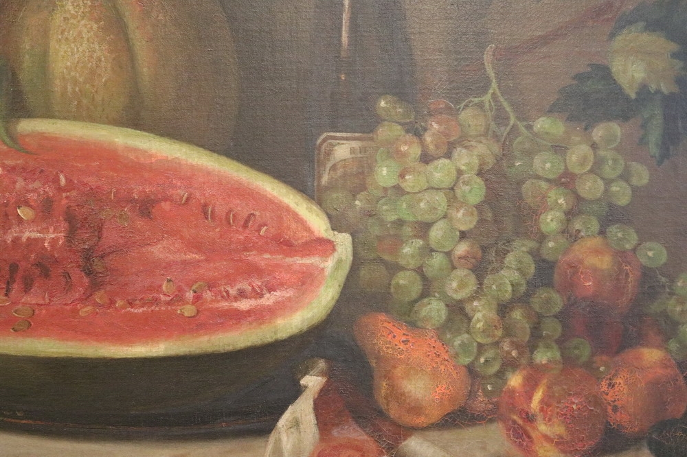 American School, 18th Century | Still Life with Watermelon (1882 ...